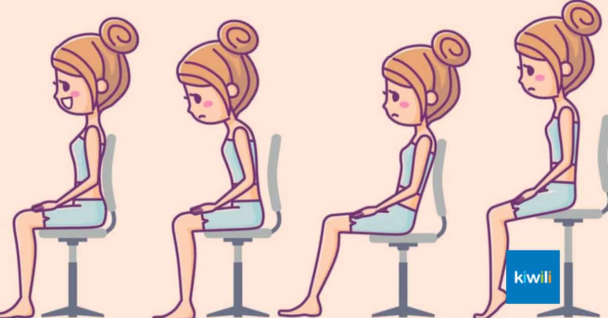 10 commandements d'une bonne posture au bureau ! | Kiwili